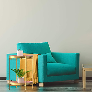 GLCS GLAUCUS Round Side Table,Gold Metal 2 Tier Tray Metal End Table for Sofa Living Room Tea Table Small Spaces …