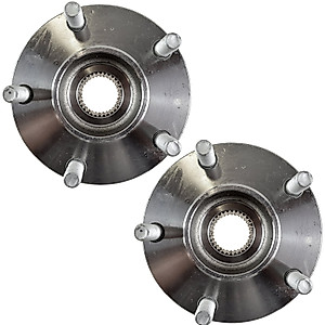 TRQ Front Wheel Hub Bearings Assembly Set Compatible with 2013 Infiniti JX35 2019-2021 QX50 2014-2020 QX60 2007-2018 Nissan Altima 2009-2022 Maxima 2009-2018 Murano 2013-2020 Pathfinder