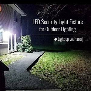 24W LED Wall Pack Light, Commercial and Industrial Outdoor Pathway Lighting, IP65 Waterproof LED Exterior Light, 3120 Lumens, 200-250W HPS/HID Replacement, 5000K Daylight A ETL & DLC Listed