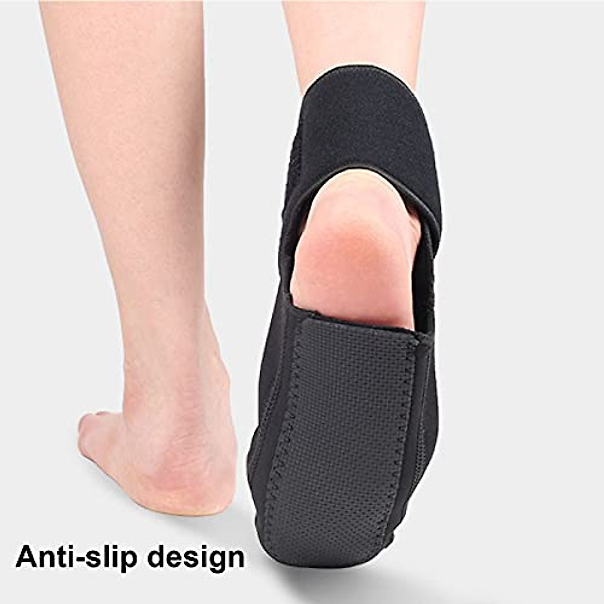 Plantar Fasciitis Night Splint, Neoprene NightSock Drop Foot Orthosis for Men & Women Stroke, Achilles Tendinitis, Heel Spurs(L)