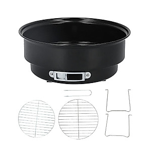 Mini Round Barbecue Grill Set Portable Iron Charcoal Grill for Home Kitchen BBQ Picnic Camping Electric Contact Grills