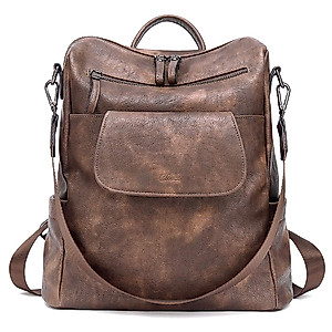 CLUCI Women Backpack Bundle with Women Wallet