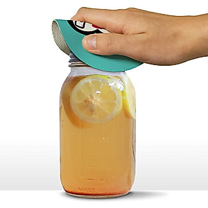 Personalized Custom 1 Line Cute Nerdy Penguin with Glasses Round Rubber Non-Slip Jar Gripper Lid Opener