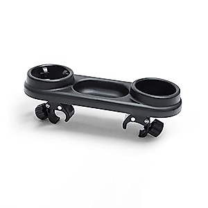 Wallfire Universal Stroller Snack Tray with Cup Holder Removable Non-Slip Grip Clip Stroller Snack Tray Stroller Organizer