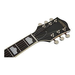 Gretsch G2420 Streamliner Hollow Body 6-String Electric Guitar with Chromatic II Tailpiece, Broad'Tron Pickups, and Laurel Fingerboard (Right-Handed, Aged Brooklyn Burst)