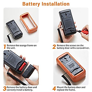 Dr.meter LX1330B Digital Illuminance Light Meter, 0-200,000 Measurement Range Lux Meter