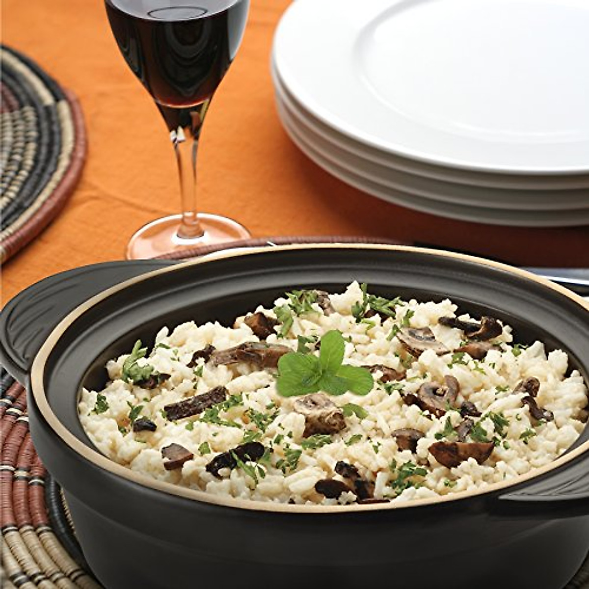 Aroma Housewares DoveWare Stew Pot, Ruby Red