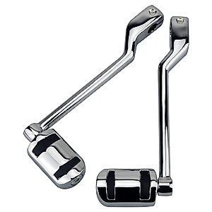 WOWTK Heel Toe Shift Pegs, Front and Rear Levers w/Shifter Pegs for Harley 1986-2017 FL Softail,1988-2024 Touring Road King Road Glide Street Glide Electra Glide and 2008-later Trike Models