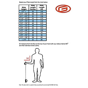 Goode G-Max Pole with Patented Composite Fiber Shaft, White/Silver, 48-Inch/120cm