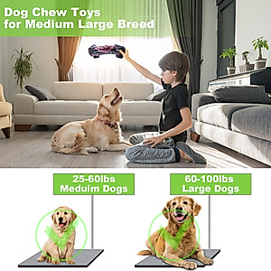 Jeefome Large Dog Milk Flavored Indestructible Chew Toy, G-01 for Aggressive Chewers