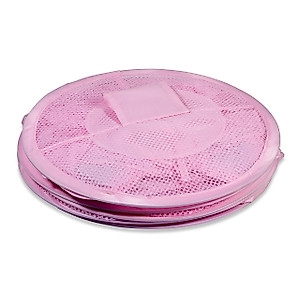 Handy Laundry 5 Tier Storage Organizer - 12" X 59" - Hang in Your Children's Room or Closet for a Fun Way to Organize Kids Toys or Store Gloves, Hats and Mittens. Attaches Easily to Any Rod. (Pig)