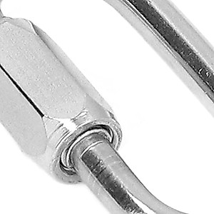 20 Pcs Bird Foot Rings, Bite Resistant Stainless Steel Parrot Leg Rings Bird Toy Accessories for Conure Cockatiel Cockatoo Lovebird