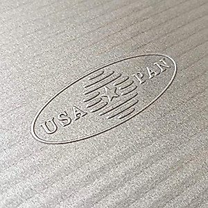 USA Pan Bakeware Half Sheet Baking Pan and Bakeable Nonstick and Cooling Rack Set, Metal