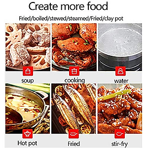 EULANGDE 110V Portable Induction Cooktop 1800 Watts cooktop countertop burner induction burner induction stove Touch Panel Induction Cooker induction cooktop portable (Black-1)