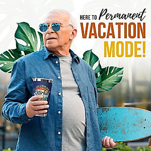 HEXMOZ Retirement Gifts for Men, Women 2024, Best Gifts for Retirement Men, Funny Retirement Gifts for Men, Man - The Legend Has Retired, Happy Retirement Party Decorations For Men - 20oz Tumbler Cup