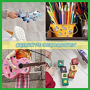 ZQFTZQ Glow In The Dark Temporary Tattoos for Kids,Mixed Style Luminous Temporary Tattoos Stickers Unicorn Butterfly Dinosaur Mermaid Face Temp for Girls Boys Glow Party Supplies Gifts Christmas Toys