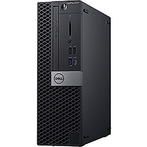 Dell OptiPlex 5070 Desktop Computer - Intel Core i5-9500 - 16GB RAM - 512GB SSD - Small Form Factor -Windows 10 Pro (Renewed)