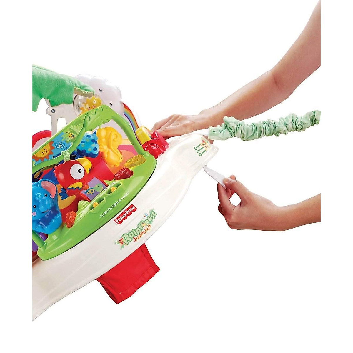 Fisher Price Rainforest Jumperoo Baby Bouncer Entertainer | K6070