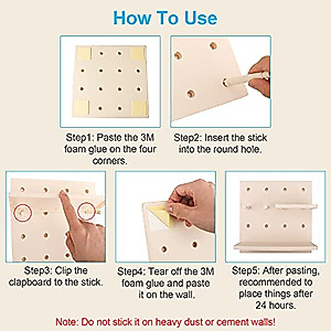 SEUYIER 2PCS Mini Floating Shelves, Wall Storage Shelf, Floating Square Shelves for Office, Display Ledge, Bedroom, Bathroom, Living Room & Kitchen Wall Hanging Shelf Store