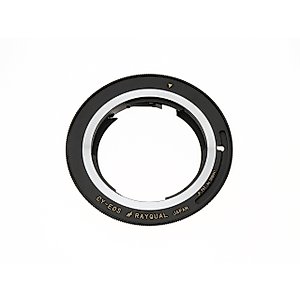 Kindai(rayqual) Mount Adaptor for EOS to Contax/Yashica Lenses Made in Japan