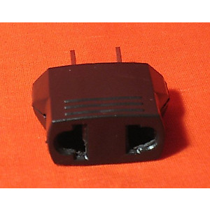 10 Travel Converters Europe to US Power Plug Adapter Adaptor Convert EU to Us