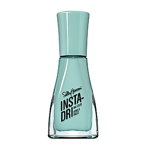 Sally Hansen Insta-Dri®, Gain Mo-Mint-Um, Quick Dry, Long Lasting, Streak-Free Shine, Blue Nail Polish