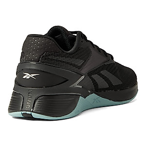 Reebok Women's Nano X3 Cross Trainer, Black/Blue Pearl/White, 8