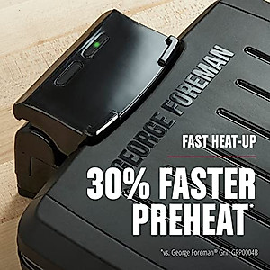 George Foreman® Contact Submersible™ Grill, NEW Dishwasher Safe, Wash the Entire Grill, Easy-to-Clean Nonstick
