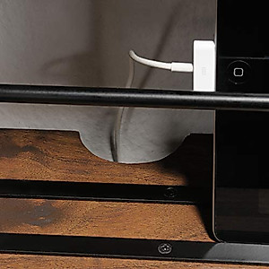 Sauder Harvey Park Wall Desk, Grand Walnut Finish