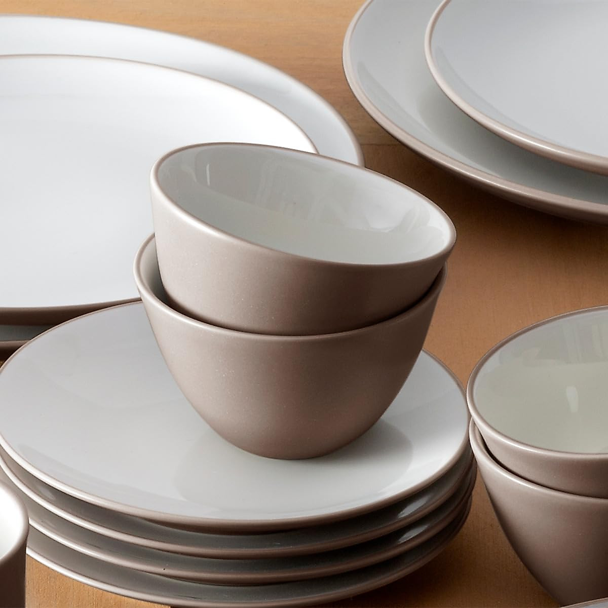 Noritake Colorwave Clay Bowl, Mini, Set of 4, 4", 7 oz in Brown/Clay/Taupe