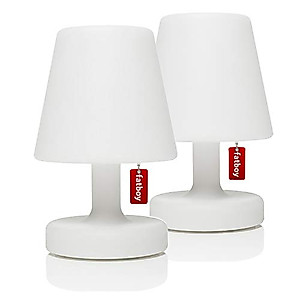 Fatboy Edison The Petit Rechargeable LED Lamp Version 2.0 (2 Pack), Polypropylene, White