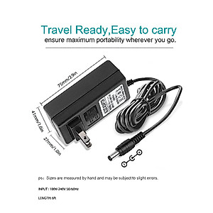 18V 2.5A AC DC Power Supply Adapter Compatible for Altec Lansing Rockbox XL IMW999 STL Altec Lansing IMW889 IMW1500 T612 Speaker, Brookstone Big Blue Studio Party Bluetooth Speakers Charger Cable Cord