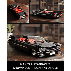 Nifeliz Eldorado, Classic Retro Car Building kit, Convertible Sports Cars Display Model Set for Adult Gift Giving (1,245 Pieces)