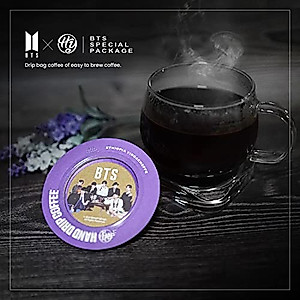 BTS Hand Drip Coffee Ethiopia Yegachev 10g x 7ea / Hand Drip Bag Coffee (Jung Kook)