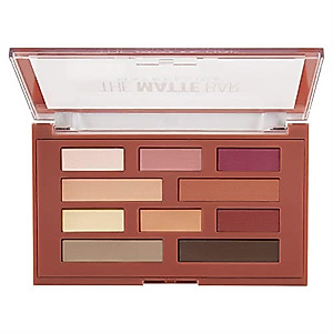 Maybelline New York The Matte Bar Eyeshadow Palette, 300 THE MATTE BAR, 1 Count