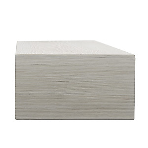 Kiera Grace Chunky Floating Shelves, Modern Wall Mounted Shelves Hanging Shelf for Home, Room, Office, 22", Grey, 1Pack