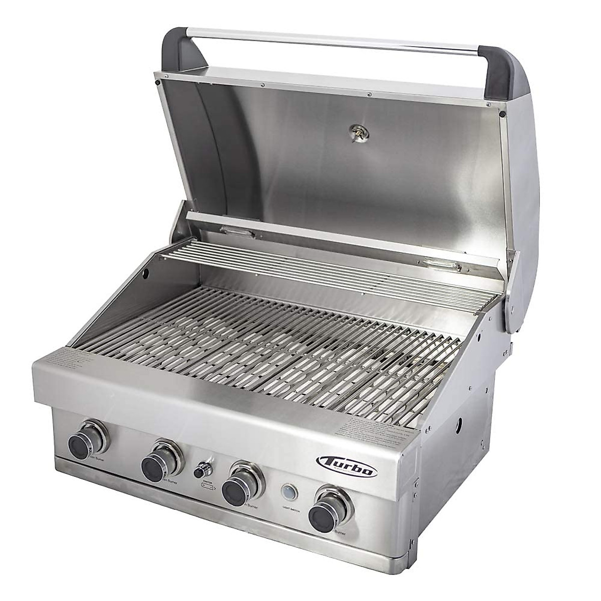 Barbeques Galore Turbo 32-inch 4-Burner Built-in BBQ Gas Grill - Natural Gas - BTH3221NG