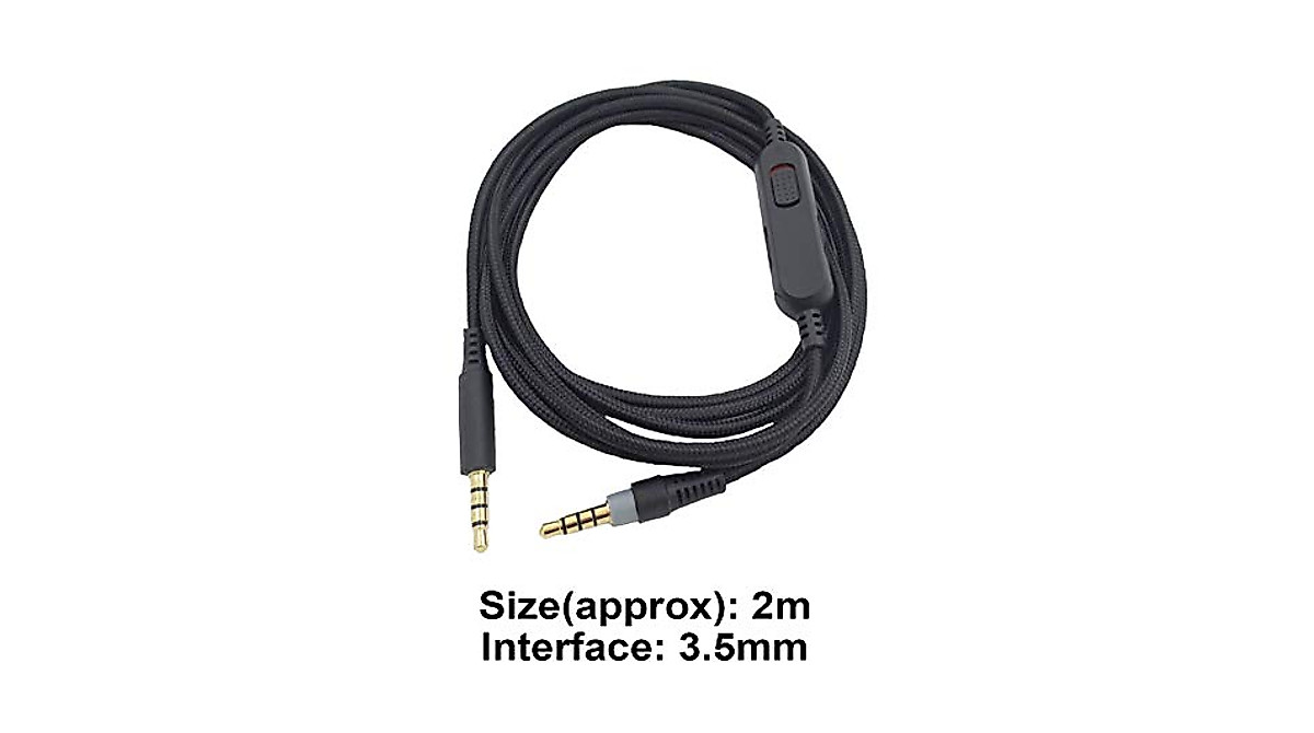 StepOK Replacement Aux Cable for HyperX Cloud & Alpha Headsets