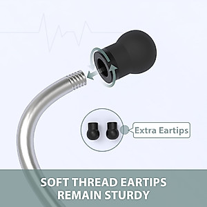 FriCARE Lightweight Single Head Stethoscope (Carnation Pink Tube)