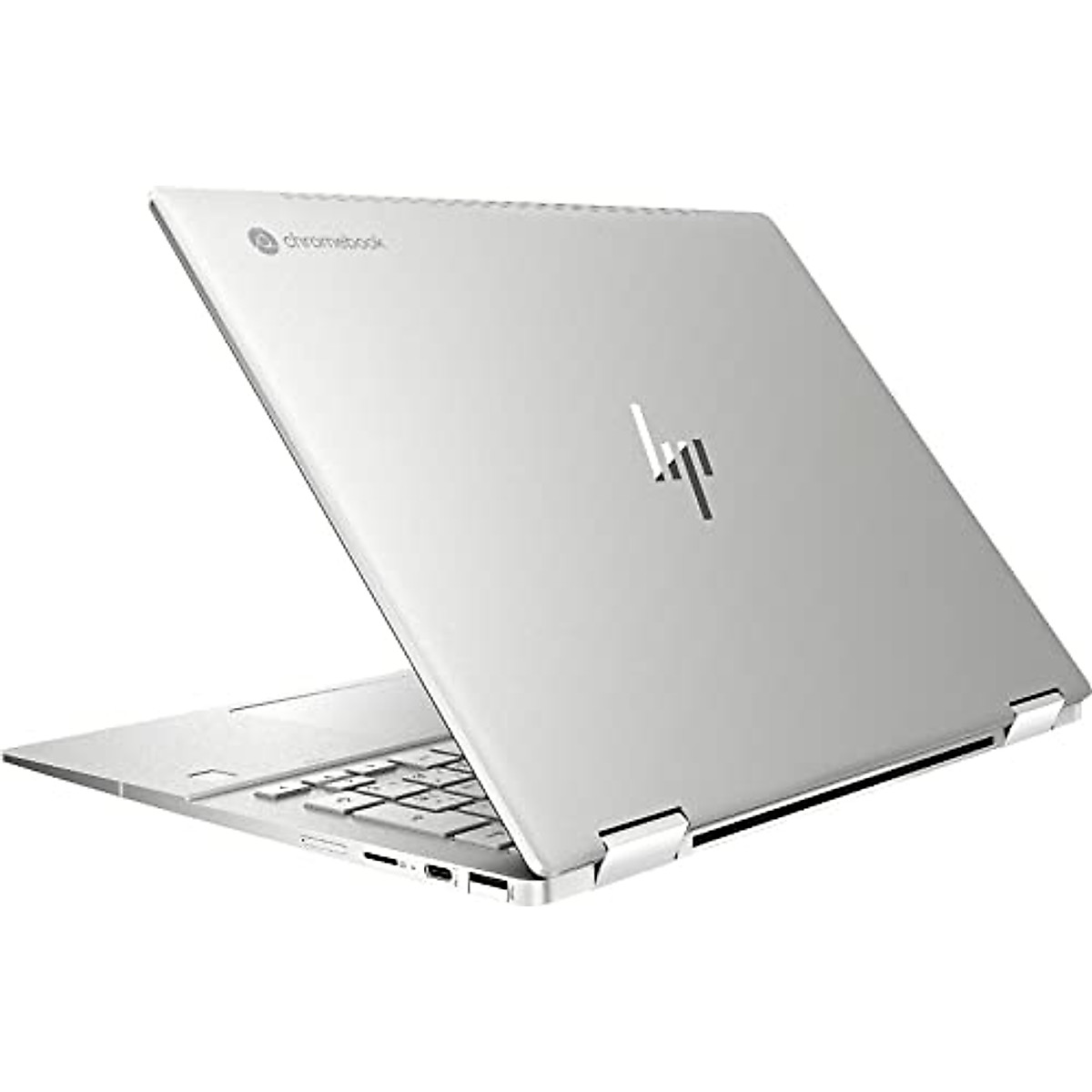 HP Chromebook x360 2 in 1 Touchscreen Flip Laptop, 13.5" WUXGA+ IPS Display, Intel Core i5 Processor, 8GB DDR4 RAM, 256GB SSD, Convertible Design, ChromeOS, Bluetooth, Speaker, Wifi, Silver (Renewed)