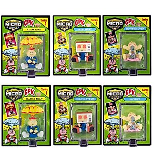 Worlds Smallest World's Smallest GPK Garbage Pail Kids Bundle Set of 6 Mini Figures