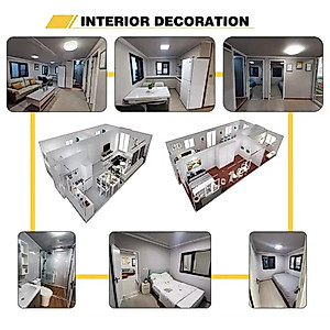 20FT 2 Bedroom Luxury Container Homes Granny Flat Roof Expandable Container House With Full Bathroom