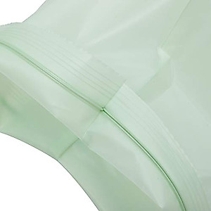 UNNI 100% Compostable Snack Bags, Resealable Compostable Food Storage Bags, 50 Count, 6.5 x 3.7 inches, Earth Friendly Highest ASTM D6400, US BPI and Europe OK Compost Certified, San Francisco