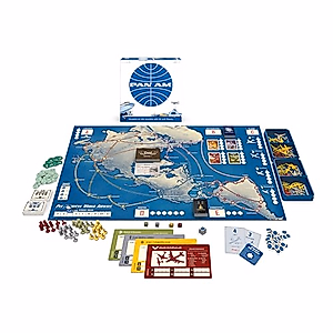 Funko Games Pan Am Board Game, Strategy Board Game, 2-4 Players 6 and Up