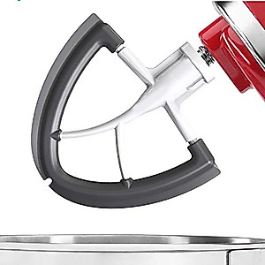 Flex Edge Beater for Kitchenaid, 4.5-5 Quart for Kitchenaid Mixer Attachments, Fits Tilt-Head for Kitchenaid Paddle with Scraper by HOZODO