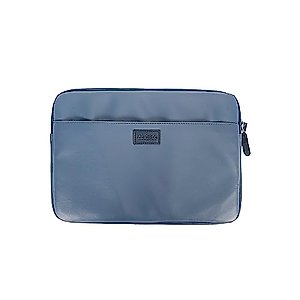 OOKIEDO 13-13.3inch Leather Laptop Sleeve for MacBook Air/Pro Leather （PU） Notebook Bag Case Stylish and Protective Computer Bag (Blueberry)