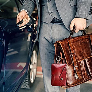 2Pcs Signal Blocking Bag for Car Keys, Faraday Key Fob Protector Anti-Theft Pouch Key Blocker