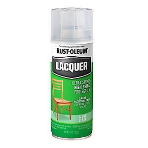 Rust-Oleum 1906830 Lacquer Spray, 11-Ounce, Gloss Clear