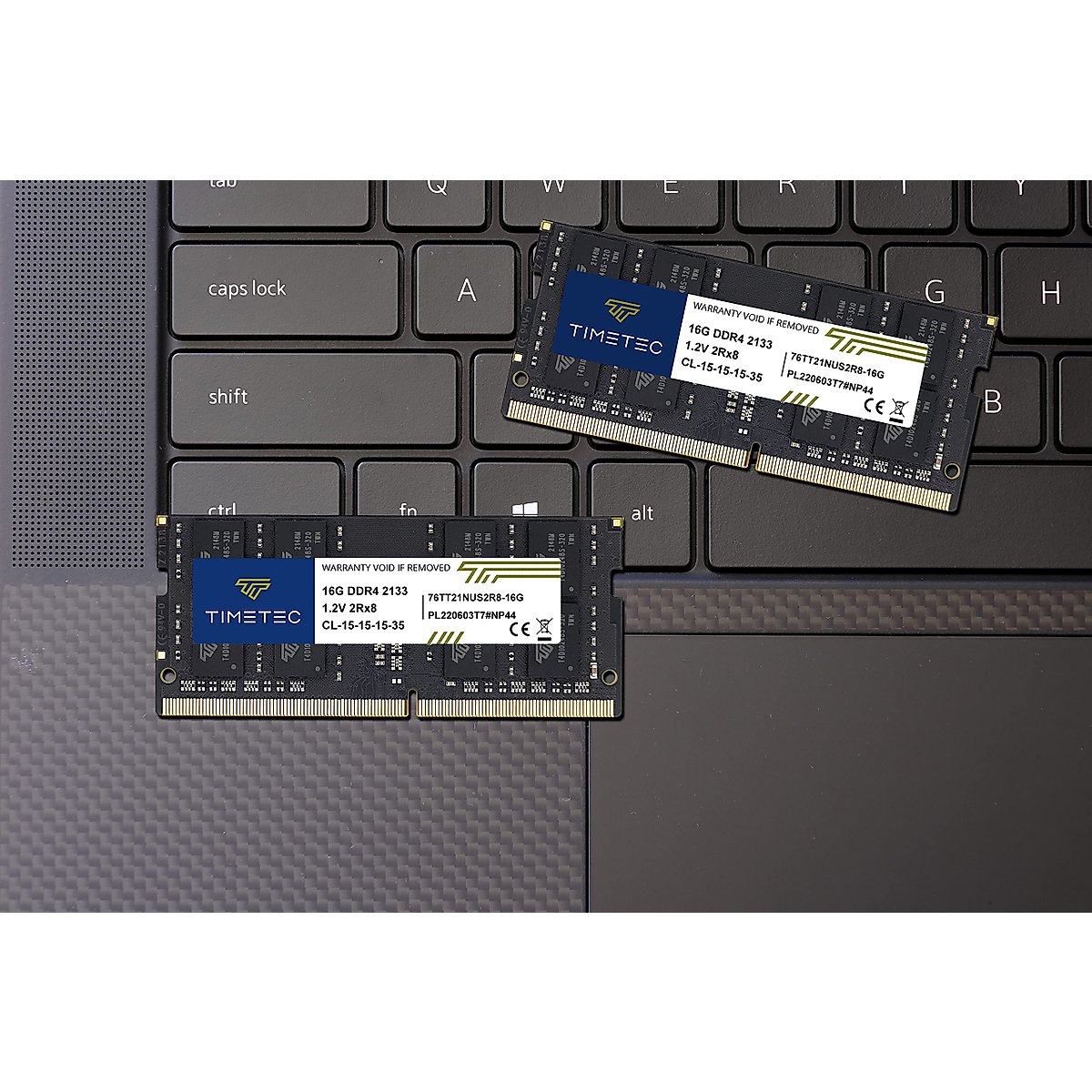 Timetec 32GB KIT(2x16GB) DDR4 2133MHz PC4-17000 Non-ECC Unbuffered 1.2V CL15 2Rx8 Dual Rank 260 Pin SODIMM Laptop Notebook PC Computer Memory RAM Module Upgrade (32GB KIT(2x16GB))