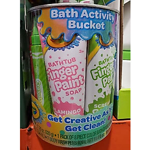 Crayola Bath Activity Bucket( 30 Pc Set)